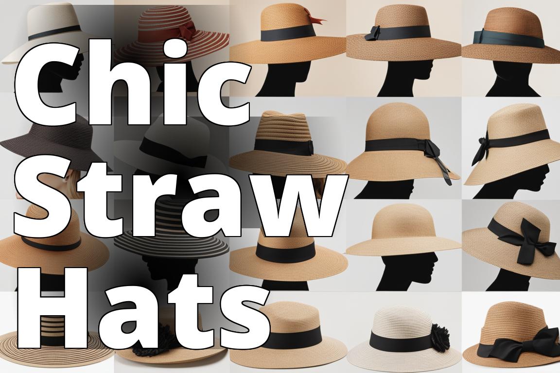 10 Best Straw Hats for Women 2024 – J and p hats